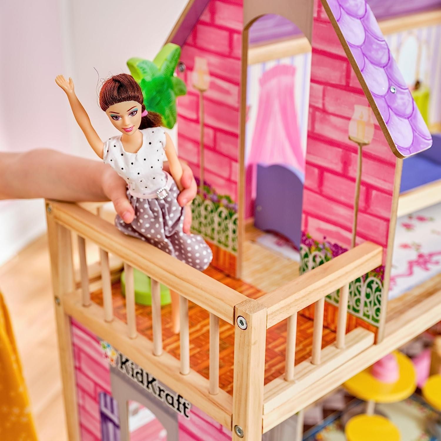 Kidkraft kayla wooden dollhouse store